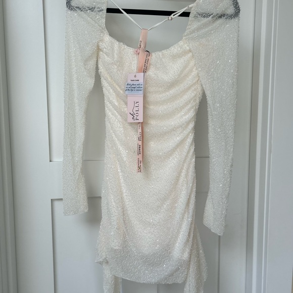 Ferrara, Oh Polly | Dresses | Oh Polly Long Sleeve Embellished Cowl ...